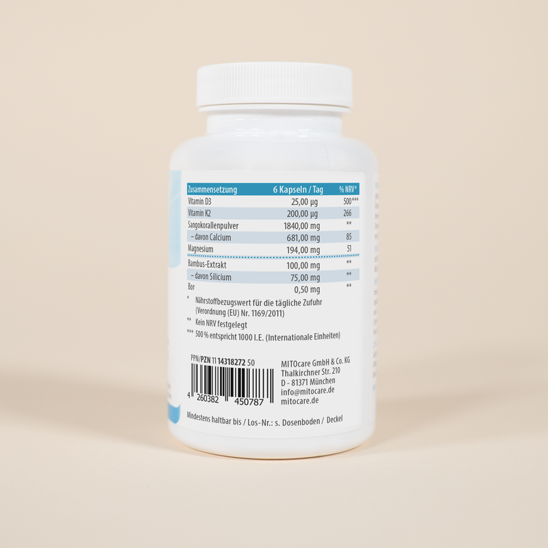 Vitamin D Regulat with vitamin D3, K2 & boron | MITOcare